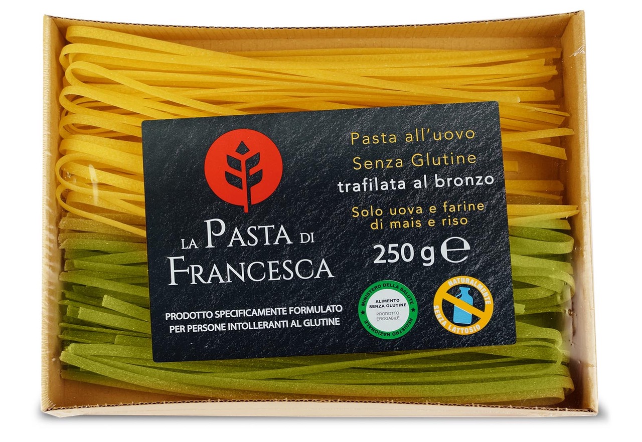 Pasta all'uovo Senza Glutine Paglia e Fieno - La Pasta di Francesca ...