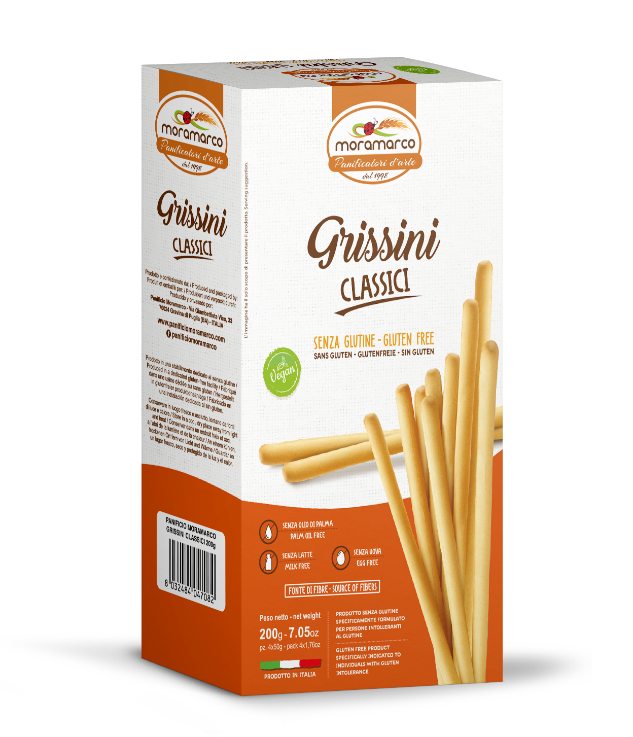 Grissini Senza Glutine Classici - Moramarco | Moramarco | Farmacie ...