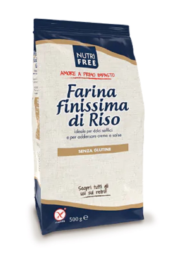 Farina finissima di Riso Senza Glutine - Nutrifree | Nutrifree ...