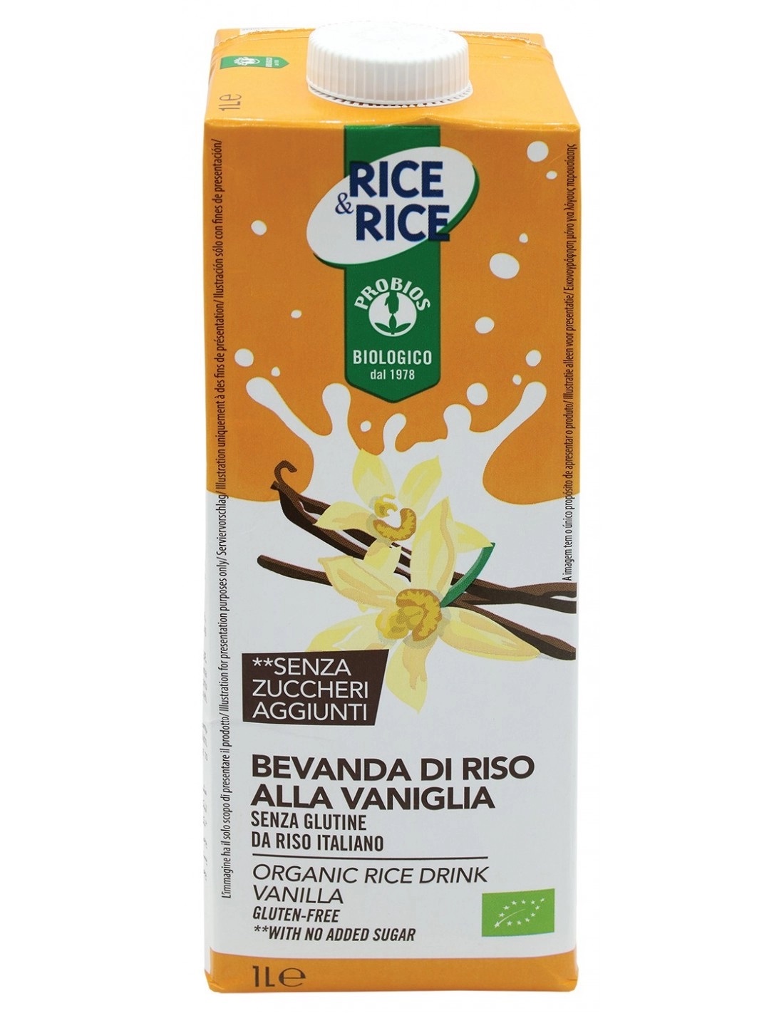 Bevanda di Riso al Naturale Senza Glutine - Probios | Probios ...