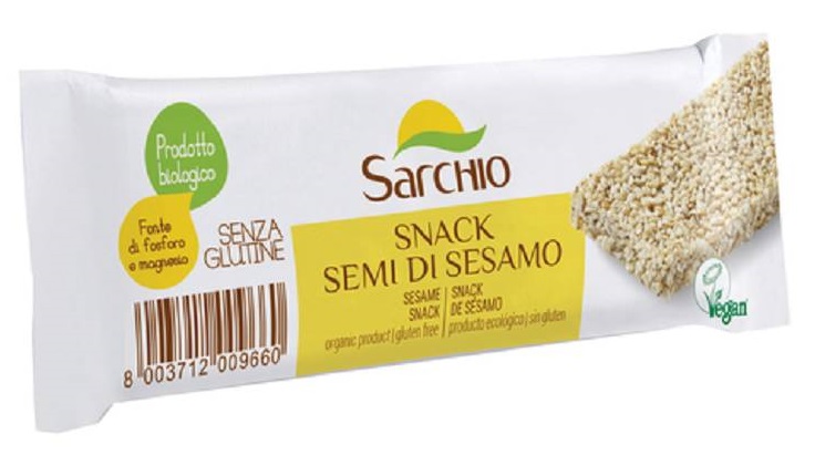 Snack Semi di Sesamo Monoporzione Senza Glutine - Sarchio | Sarchio ...