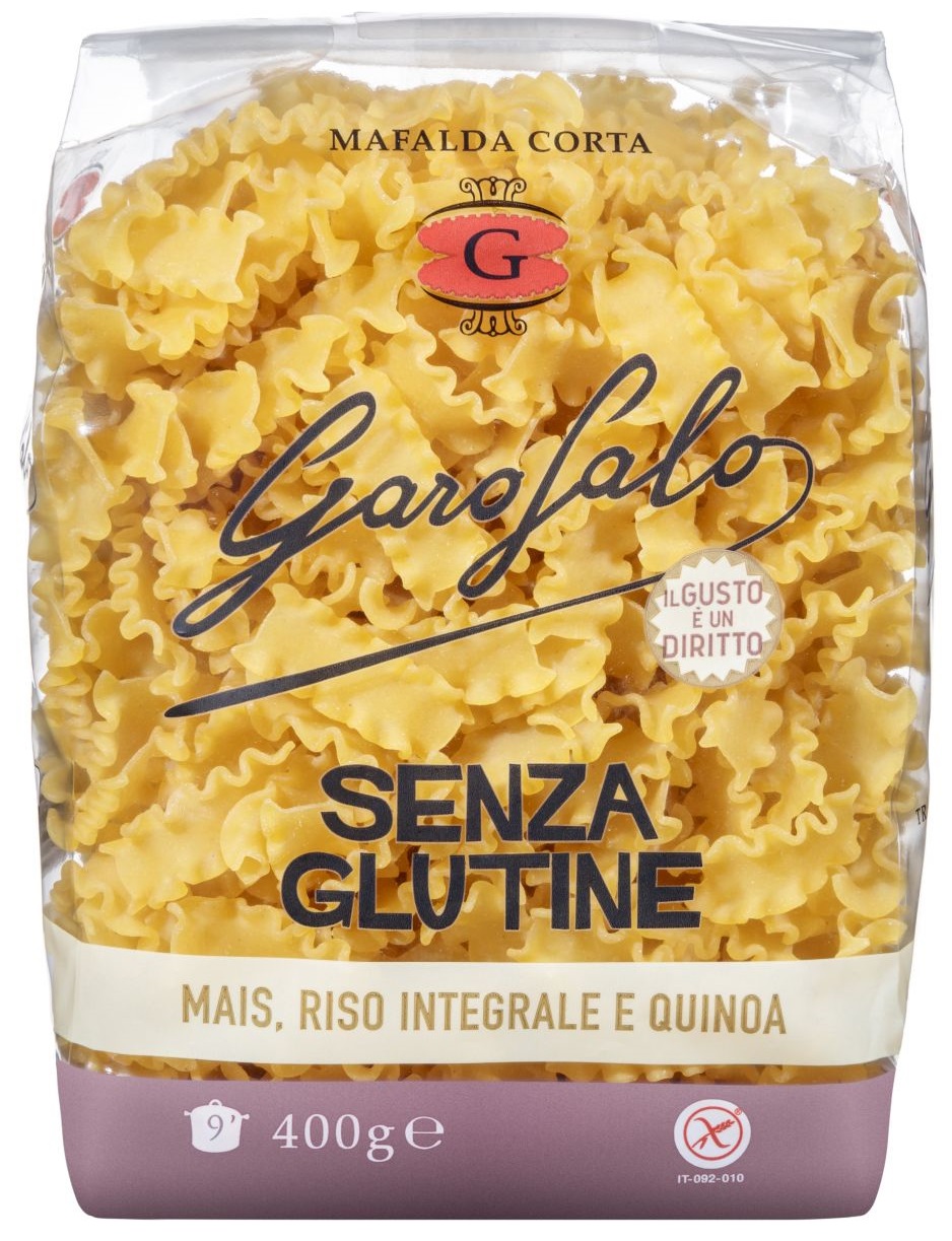 Mafalda Senza Glutine Corta - Pasta Garofalo | Garofalo | Farmacie ...